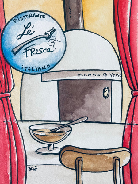 Lé Fresca - drawing – Vero the Traveling Artist