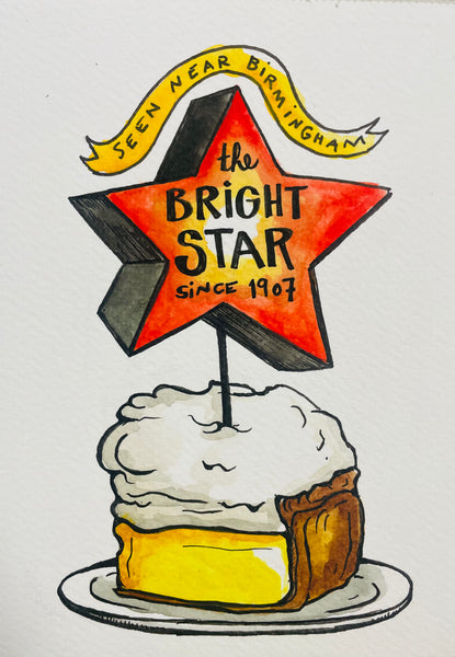 Bright Star - drawing – Vero the Traveling Artist