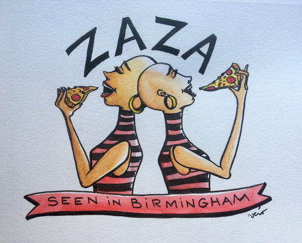Zaza - drawing – Vero the Traveling Artist