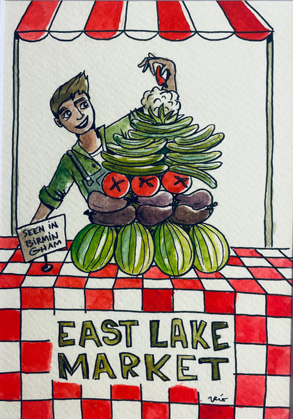 Eastlake grown - drawing – Vero the Traveling Artist