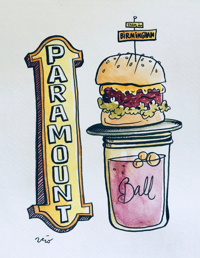 Paramount - drawing – Vero the Traveling Artist